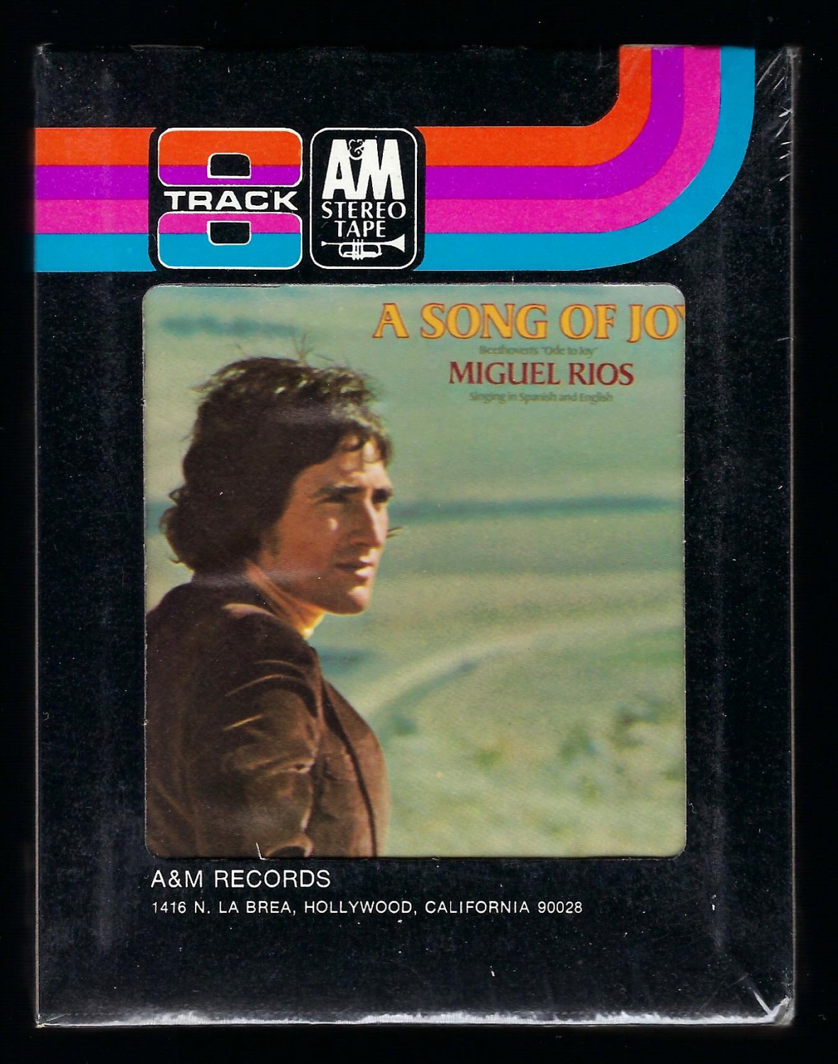 Miguel Rios - Song Of Joy 1969 A&M Sealed A32 8-TRACK TAPE