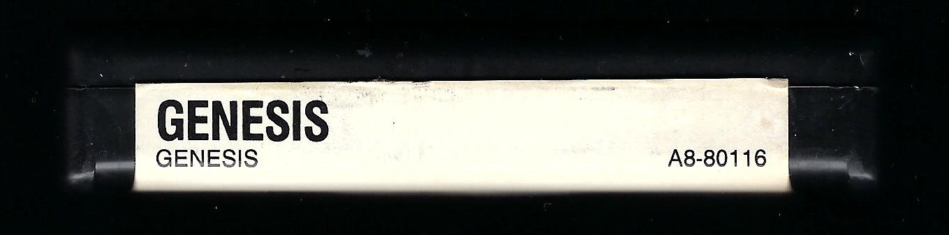 Genesis - Genesis 1983 CRC AC1 8-TRACK TAPE
