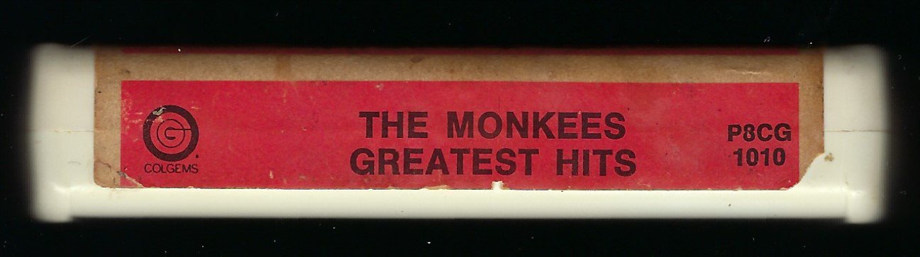 The Monkees - Greatest Hits 1969 COLGEMS T9 8-TRACK TAPE
