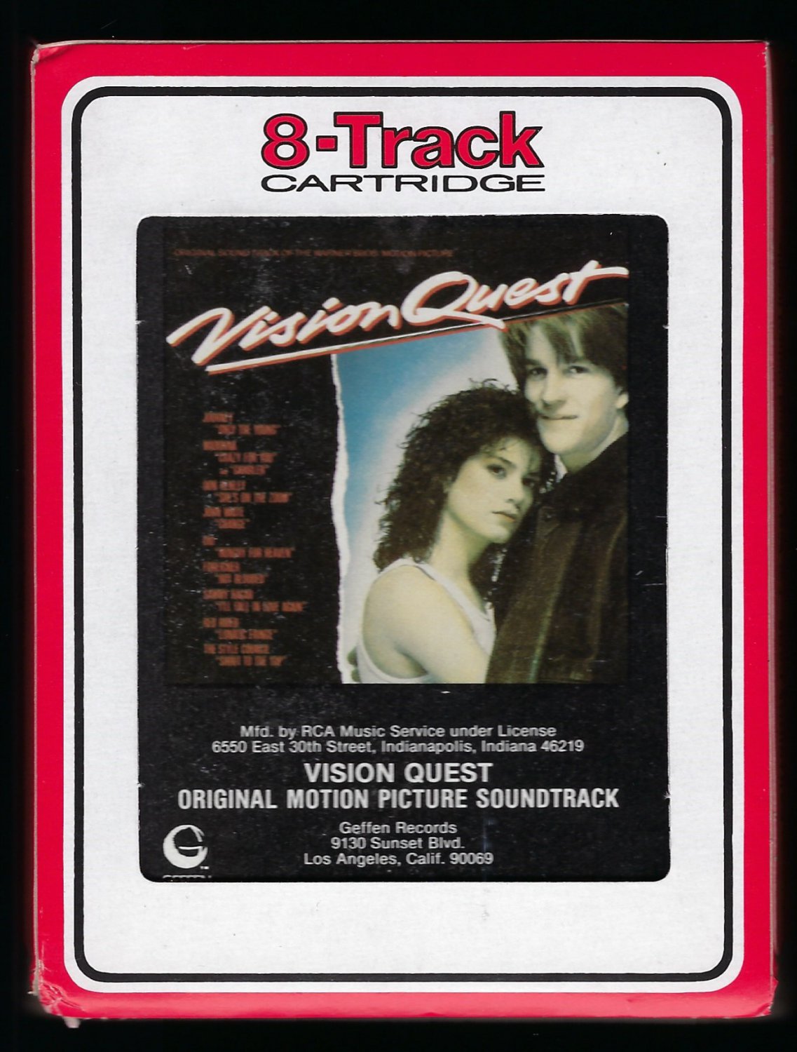 Vision Quest - Motion Picture Soundtrack 1985 RCA T9 8-TRACK TAPE