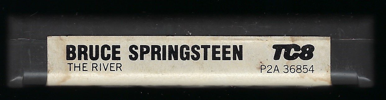 Bruce Springsteen - The River 1980 CBS T11 8-TRACK TAPE
