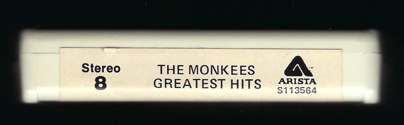 The Monkees - Greatest Hits 1972 RCA ARISTA T11 8-TRACK TAPE
