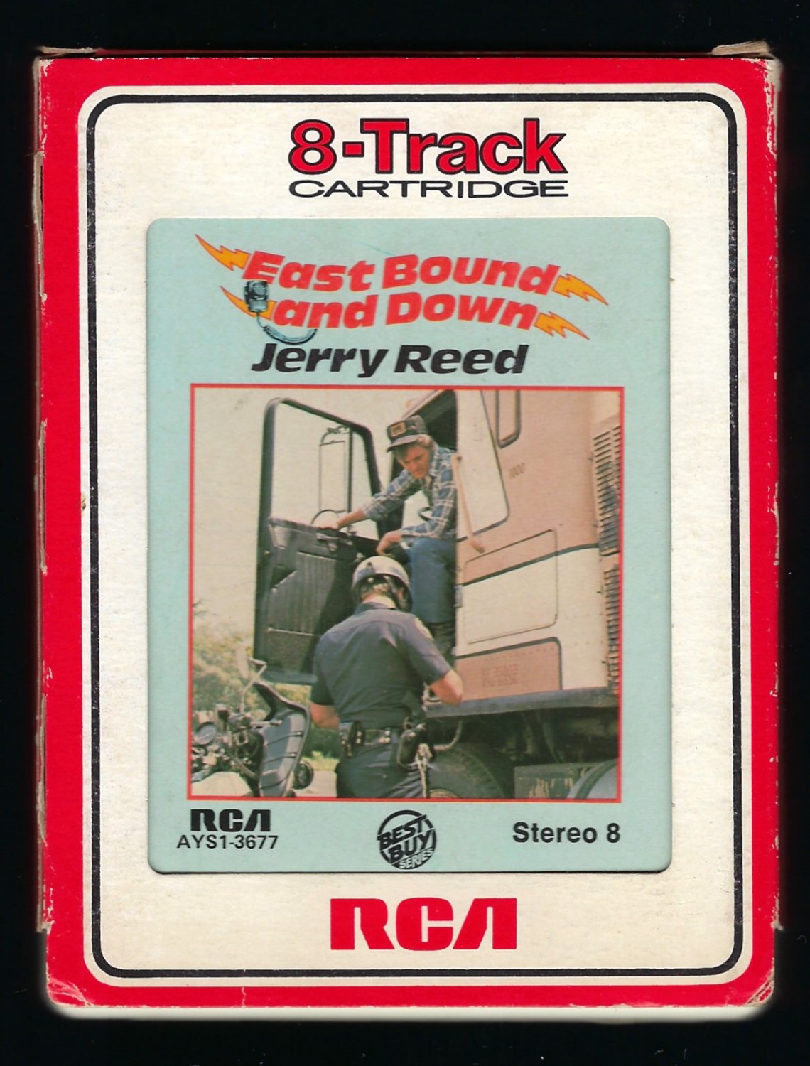 Jerry Reed - East Bound And Down 1977 RCA T10 8-TRACK TAPE