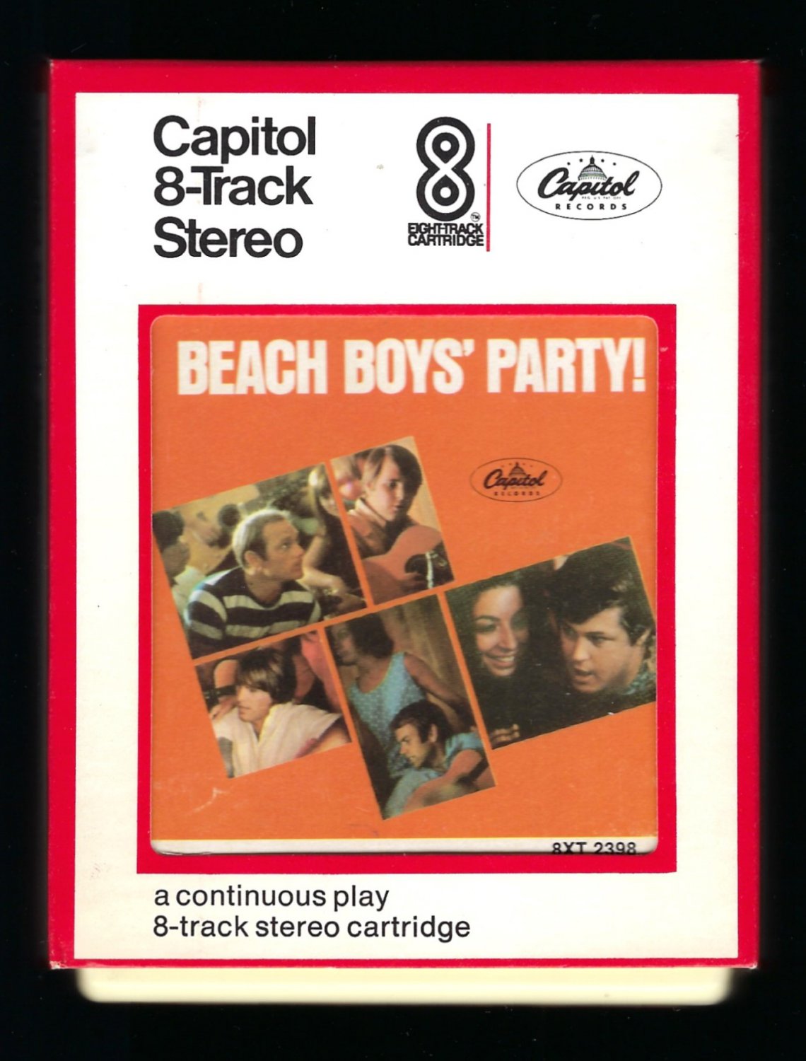 The Beach Boys - Beach Boys' Party! 1965 CAPITOL T17 8-TRACK TAPE