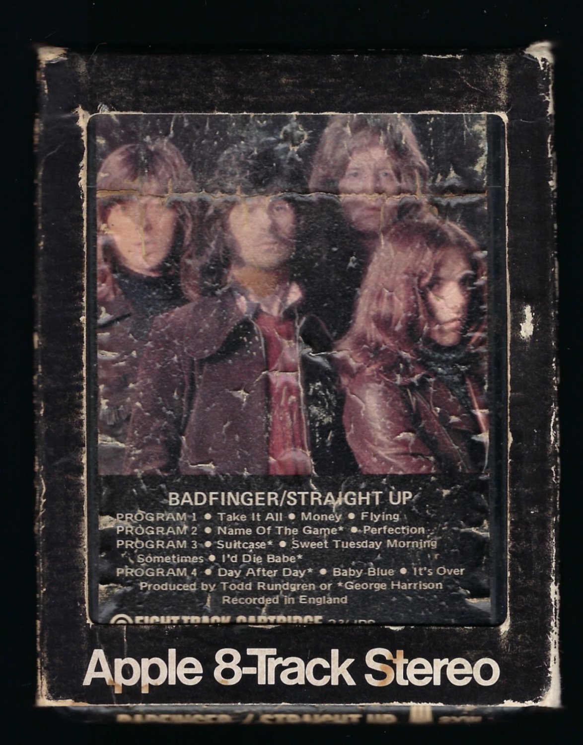 Badfinger - Straight Up 1971 APPLE T16 8-TRACK TAPE