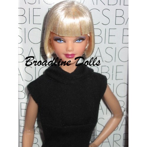 2009 Barbie Basics Model 9 09 Collection 1 001 Diva face sculpt Black ...