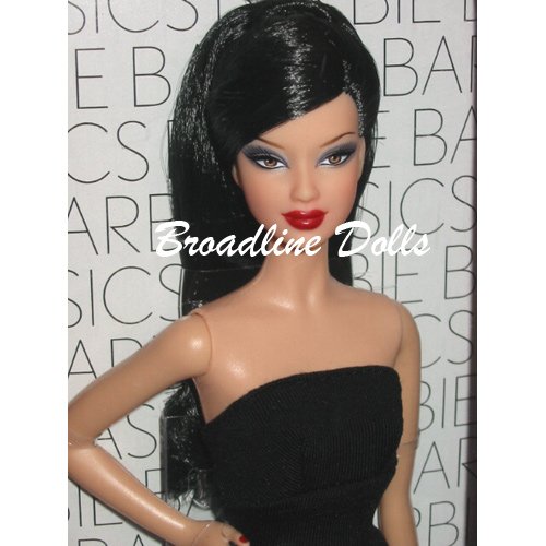2009 Barbie Basics Model 5 05 Collection 1 001 Lea face sculpt Black ...