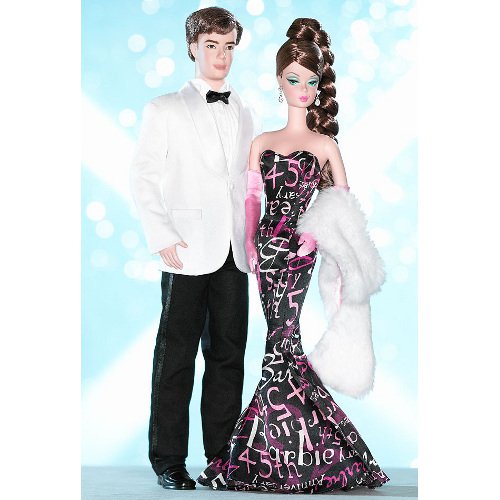 Barbie And Ken 45th Anniversary Silkstone Tset Bfmc Doll Set Nrfb