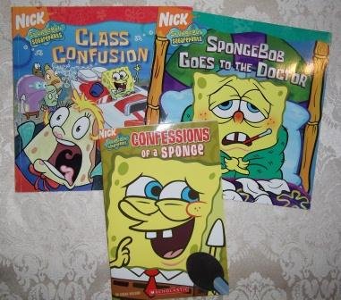 Paperback - Set of 3 Spongebob Squarepants Books