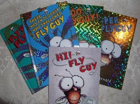 Set of 5 Fly Guy Books; 1 paperback and 4 hardcovers from author Tedd ...