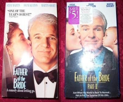 VHS - Father of the Bride and Father of the Bride II