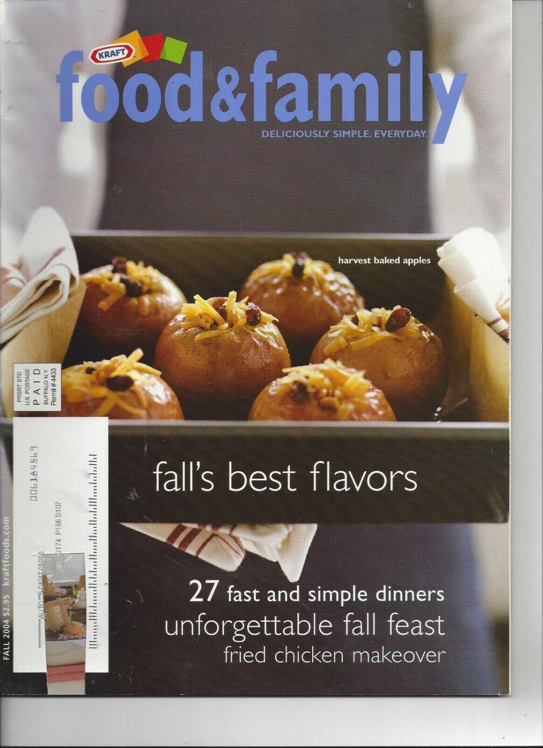 Kraft FOOD & FAMILY Magazine Fall 2004 Falls Best Flavors FALL FEAST