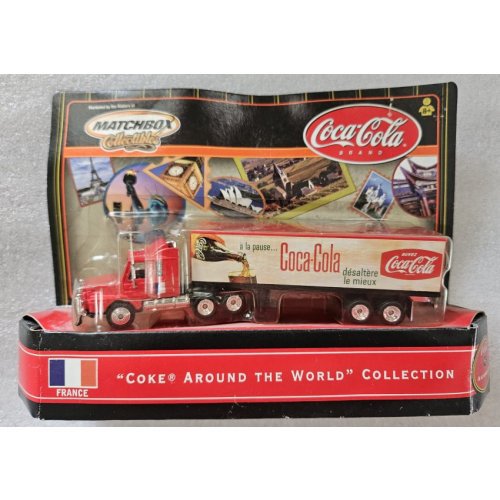 New in Box MATCHBOX Coca-Cola Coke Around the World Tractor Trailer ...