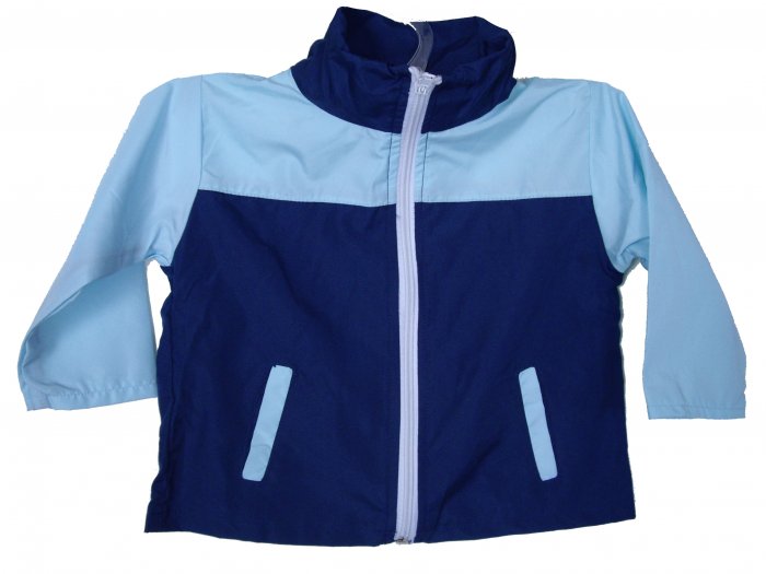 New Baby Blue Windbreaker Jacket 18-24 months