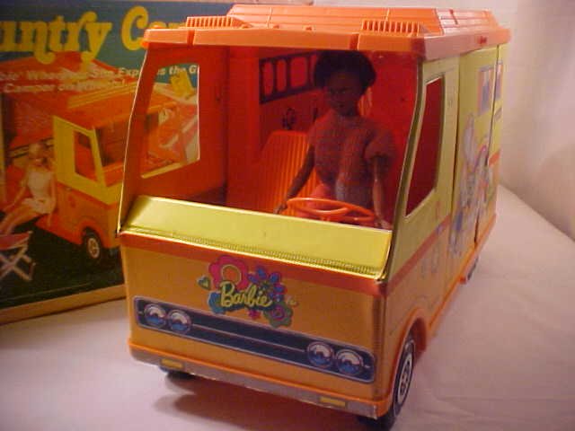 1970 BARBIE COUNTRY CAMPER BY MATTEL WITH BOX