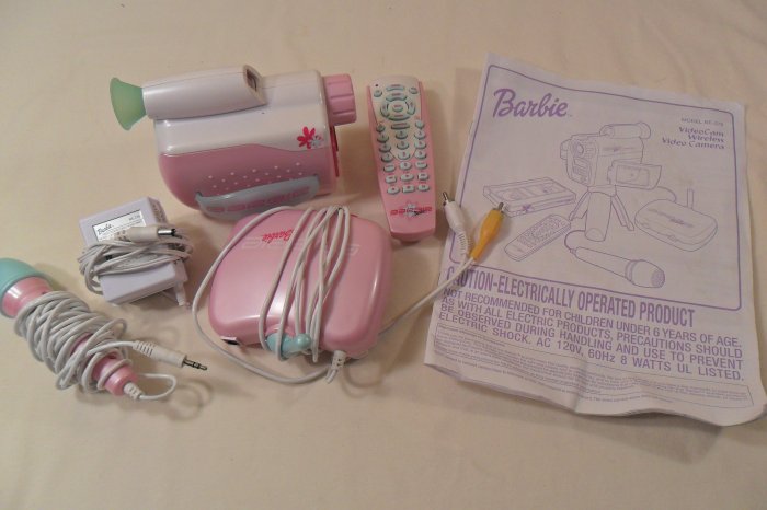 Barbie Wireless Pink VIDEO CAMERA Recorder + Access (SOLD)