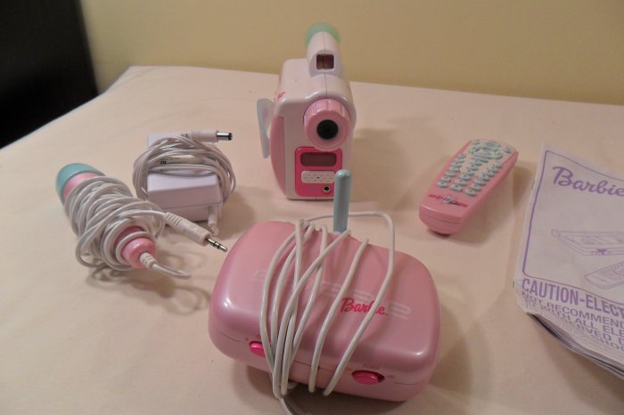 Barbie Wireless Pink VIDEO CAMERA Recorder + Access (SOLD)