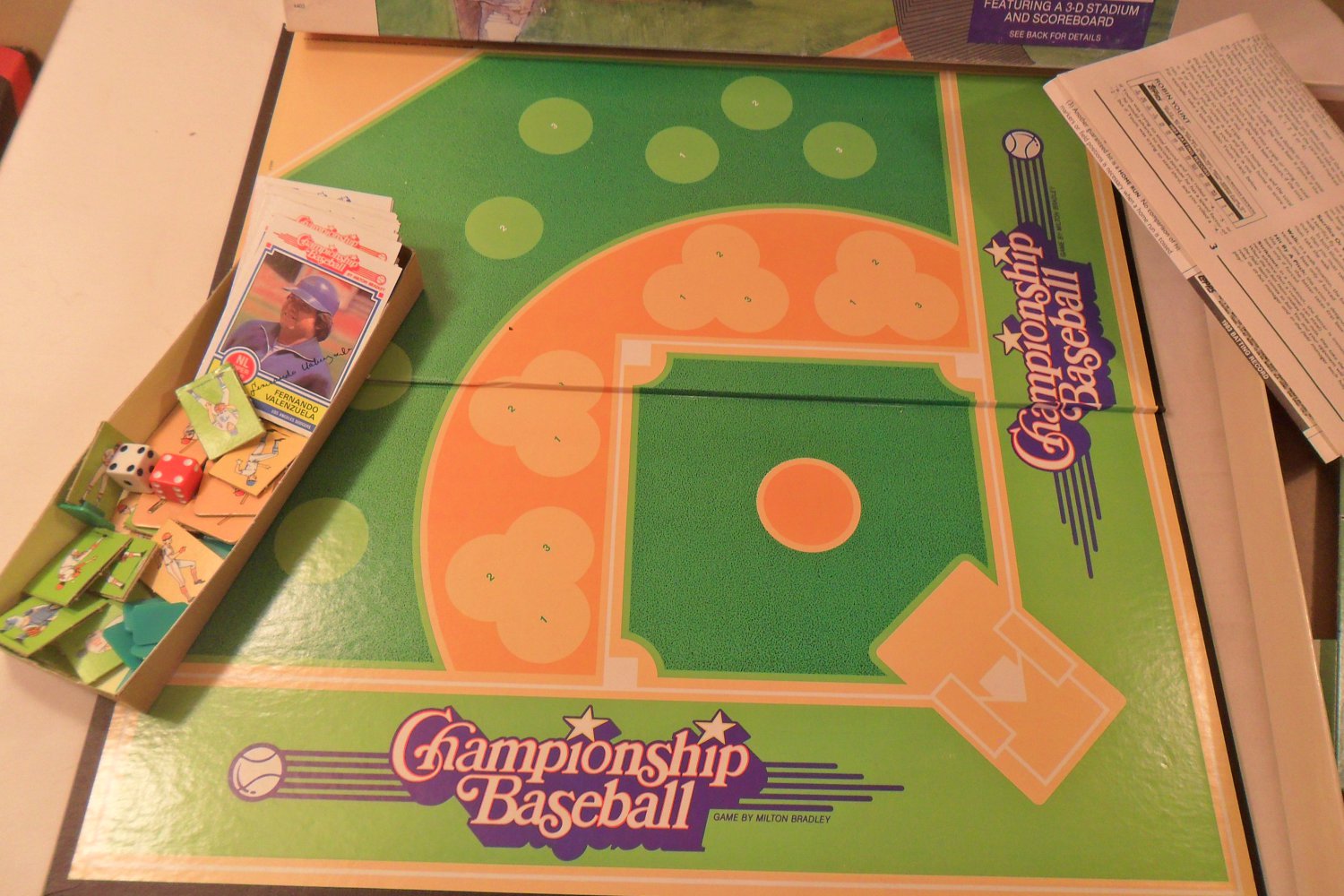 1984 MB Championship Baseball Board Game complete (SOLD)