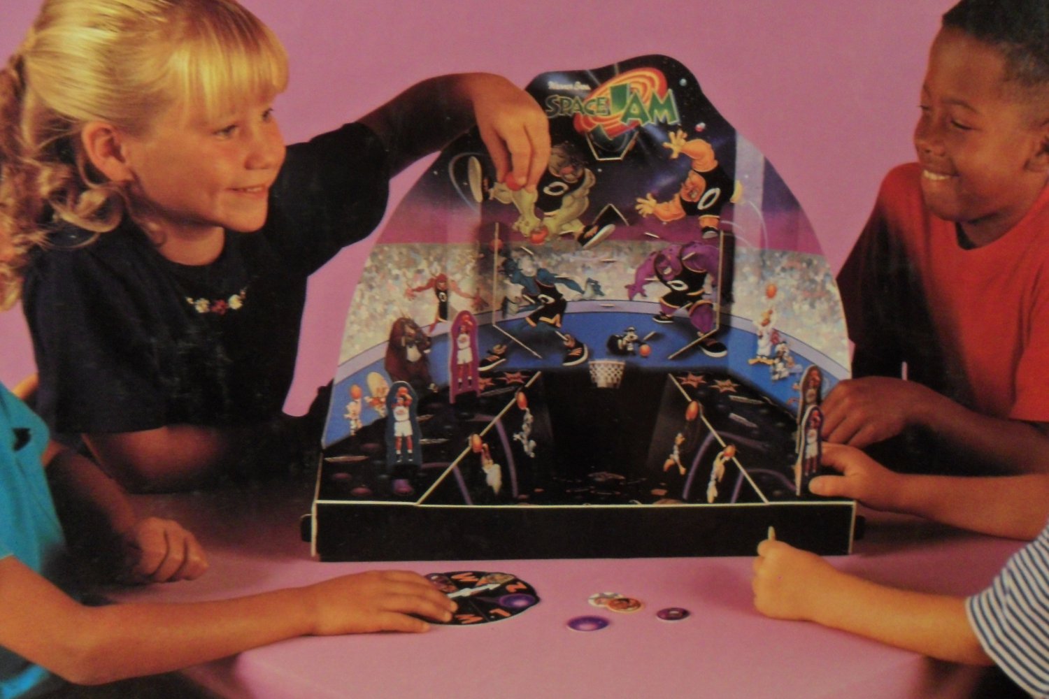 1996 Michael Jordan's Cosmic Court Space Jam board game