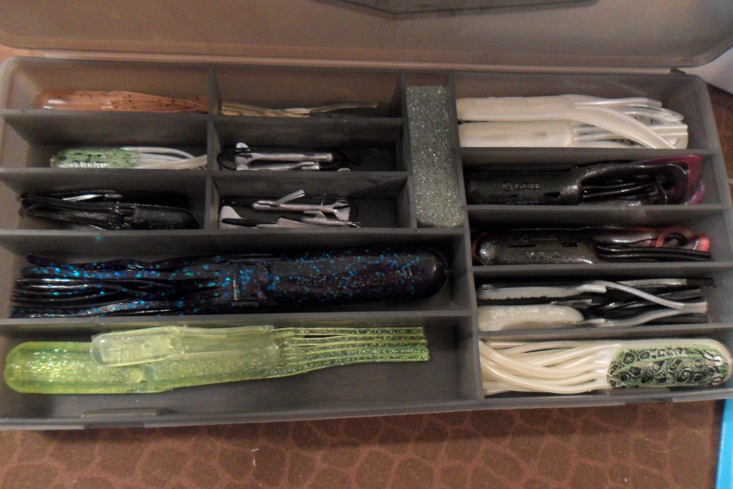 ALEX LANGER'S FLYING LURE SET IN CASE (SOLD)