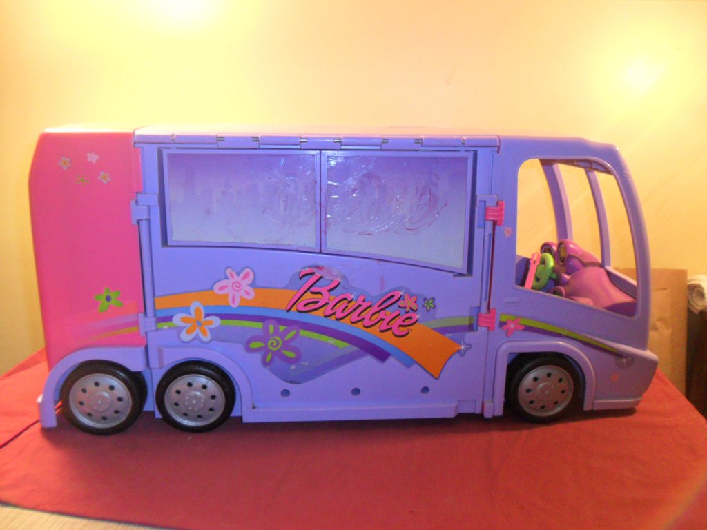 2001 Lavender Barbie Jam'n Glam Tour Bus Disco