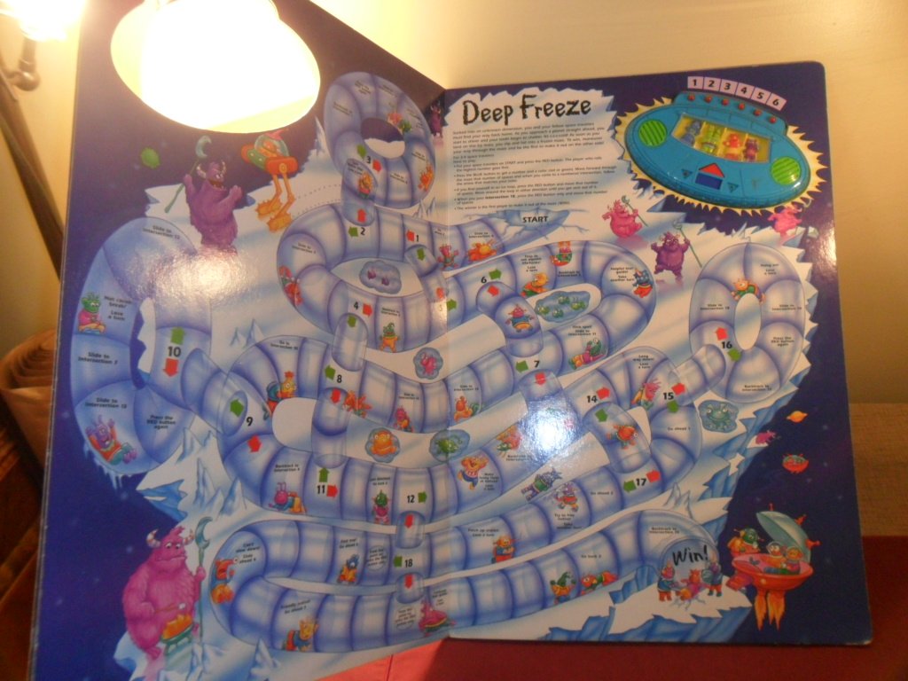 1997 Giant Intergalactic Electronic Game Book 6 Action Packed Games (SOLD)