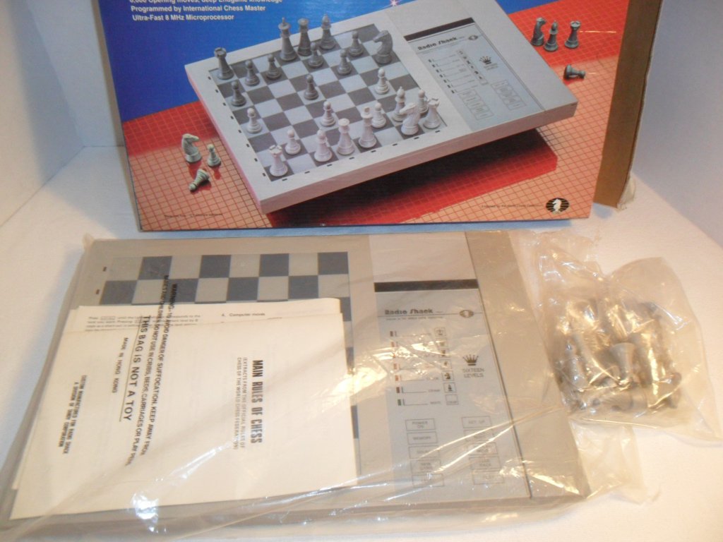 Radio Shack Sixteen Level Computerized Chess Game NIB (SOLD)