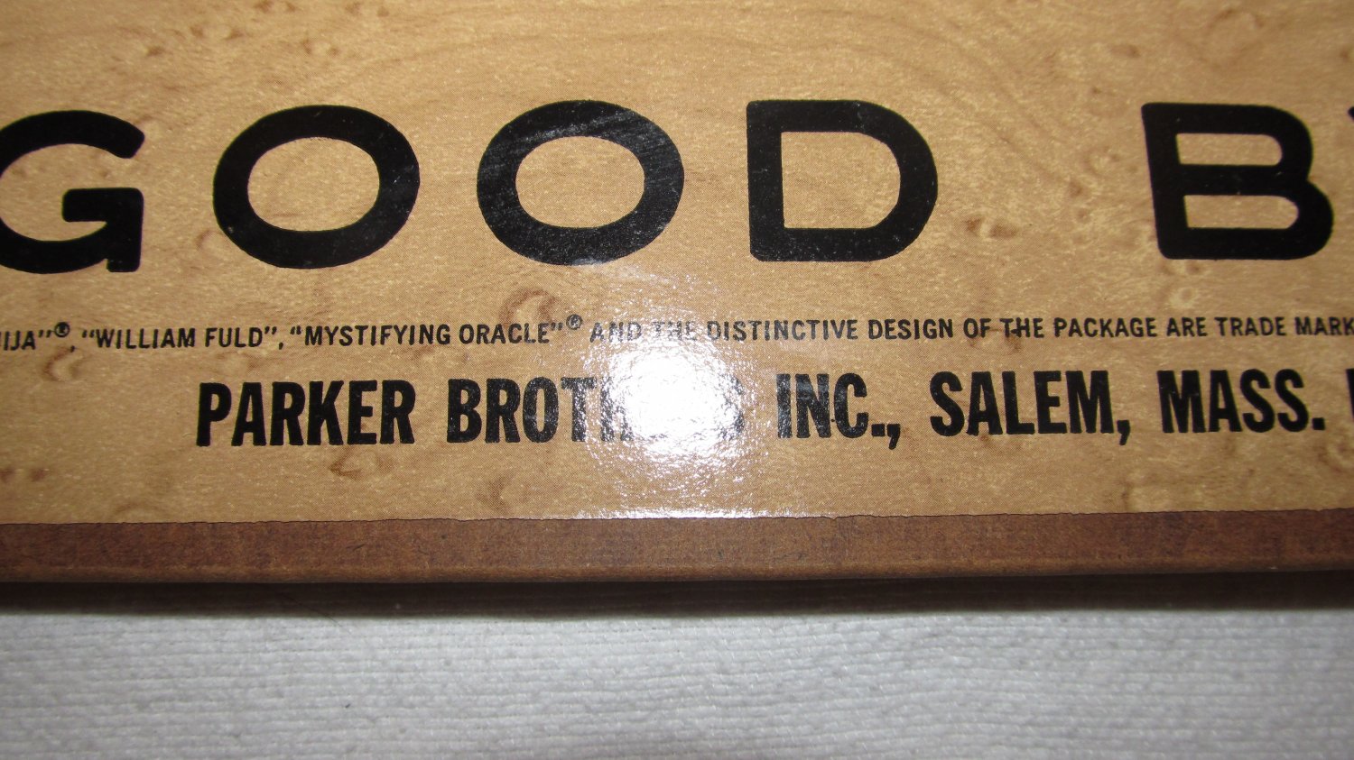 Vintage William Fuld Talking OUIJA Board set with box Rare