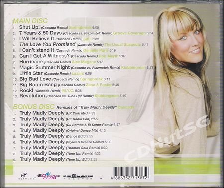 Cascada ESSENTIAL REMIXED Truly Madly Deeply 2 CD Album