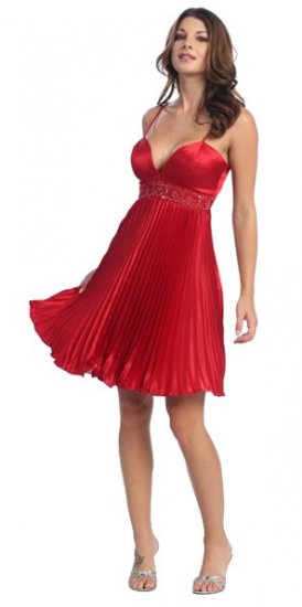 Sexy Red Cocktail Dress Spaghetti Strap Red Short Party Dress Red 2106nx