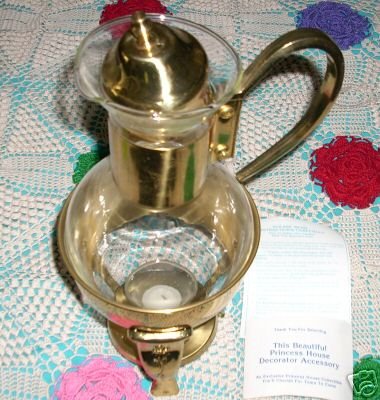 PRINCESS HOUSE VINTAGE BRASS COFFEE CARAFE RETIRED
