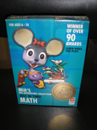 MIA'S BIG ADVENTURE COLLECTION - MATH: JUST IN TIME! 2 EDUTAINMENT CD ...