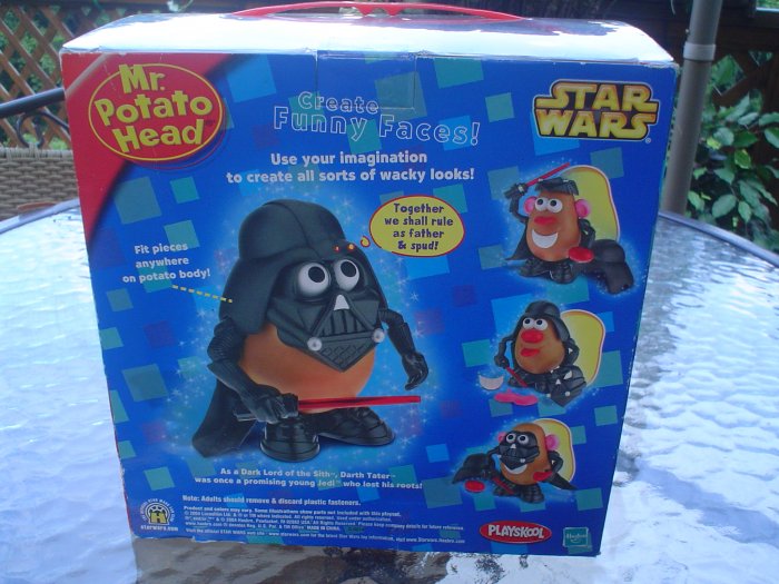 STAR WARS MR. POTATO HEAD: DARTH TATER by PLAYSKOOL - BRAND NEW!