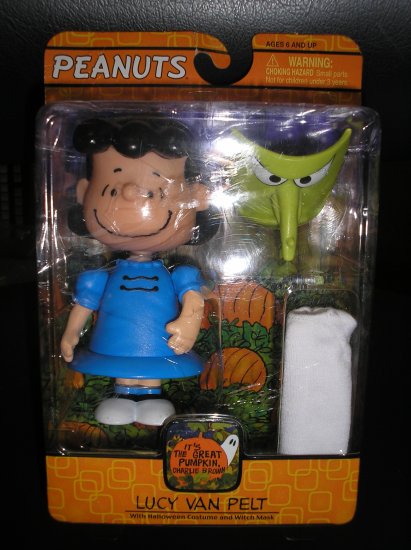 PEANUTS "IT'S THE GREAT PUMPKIN CHARLIE BROWN" COMPLETE ACTION FIGURE ...