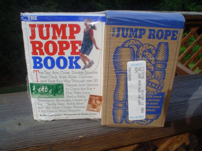 THE JUMP ROPE BOOK & THE JUMP ROPE SET!