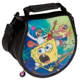 SPONGEBOB SQUAREPANTS 24 CD Player Case: Black by Motion Systems Inc ...