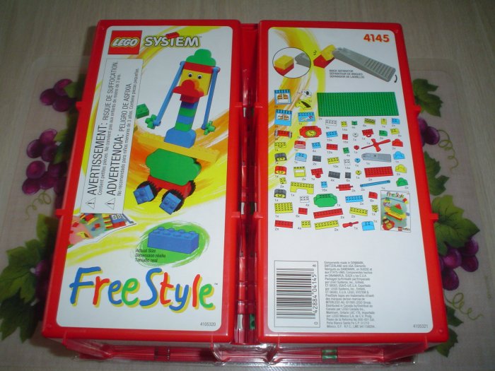 LEGO LEGOS 4145 3+ Large Display/FreeStyle/227 Pieces Set - NEW - SEALED!