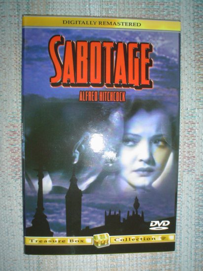 SABOTAGE DVD (1936) by ALFRED HITCHCOCK STARRING: SYLVIA SIDNEY, OSKAR ...