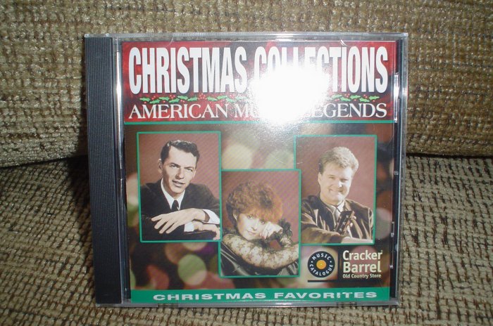CHRISTMAS COLLECTIONS AMERICAN MUSIC LEGENDS CRACKER BARREL CD!