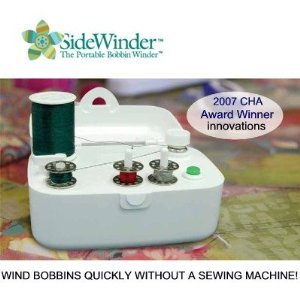 SIDEWINDER PORTABLE BOBBIN WINDER by WRIGHT PRODUCTS - BRAND NEW!