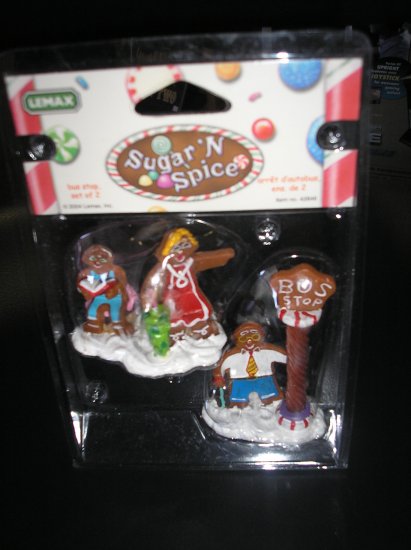 LEMAX SUGAR 'N SPICE GINGERBREAD VILLAGE ACCESSORY - LEMAX SUGAR 'N SPICE GINGERBREAD VILLAGE ACCESSORY -