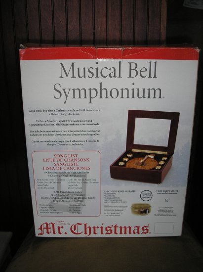 MR. CHRISTMAS MUSICAL BELL SYMPHONIUM MUSIC BOX - BRAND NEW IN BOX!