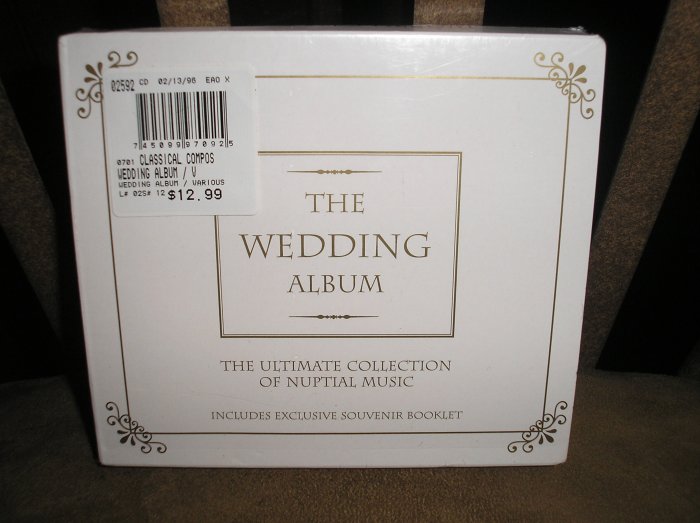 THE WEDDING ALBUM - THE ULTIMATE COLLECTION OF NUPTIAL MUSIC ...