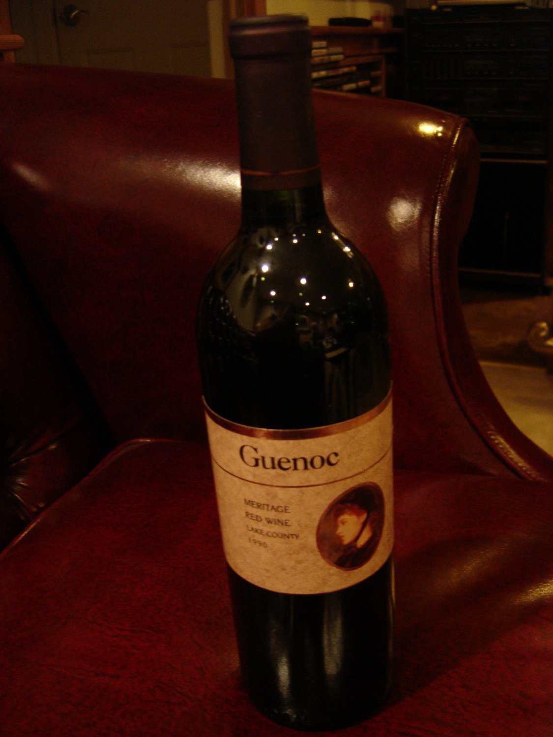 LANGTRY ESTATE GUENOC MERITAGE WINE 1990 - CALIFORNIA!