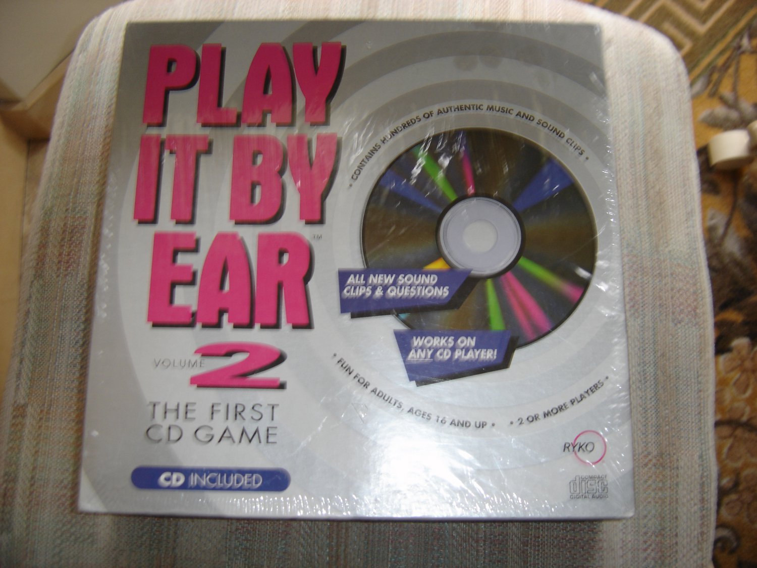 PLAY IT BY EAR VOLUME 2 THE FIRST CD Game by Ryko - NEW IN SHRINKWRAP!