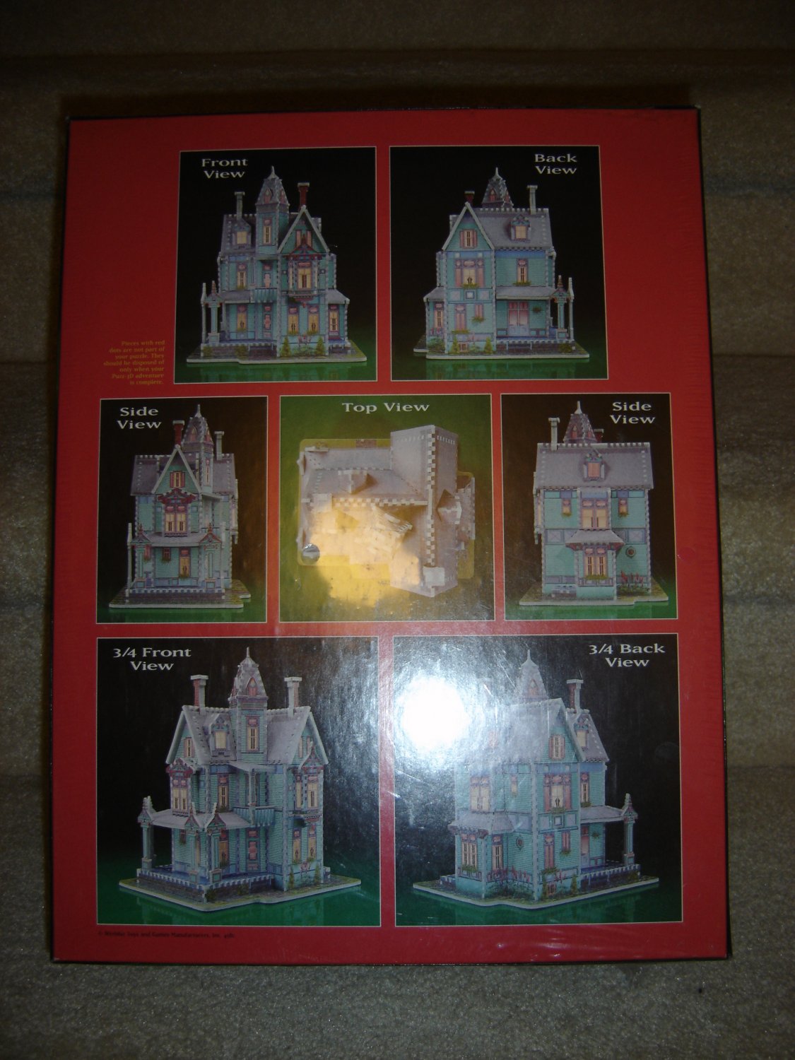 Puzz 3D Victorian House - Fully Dimensional 700 piece Puzzle from ...