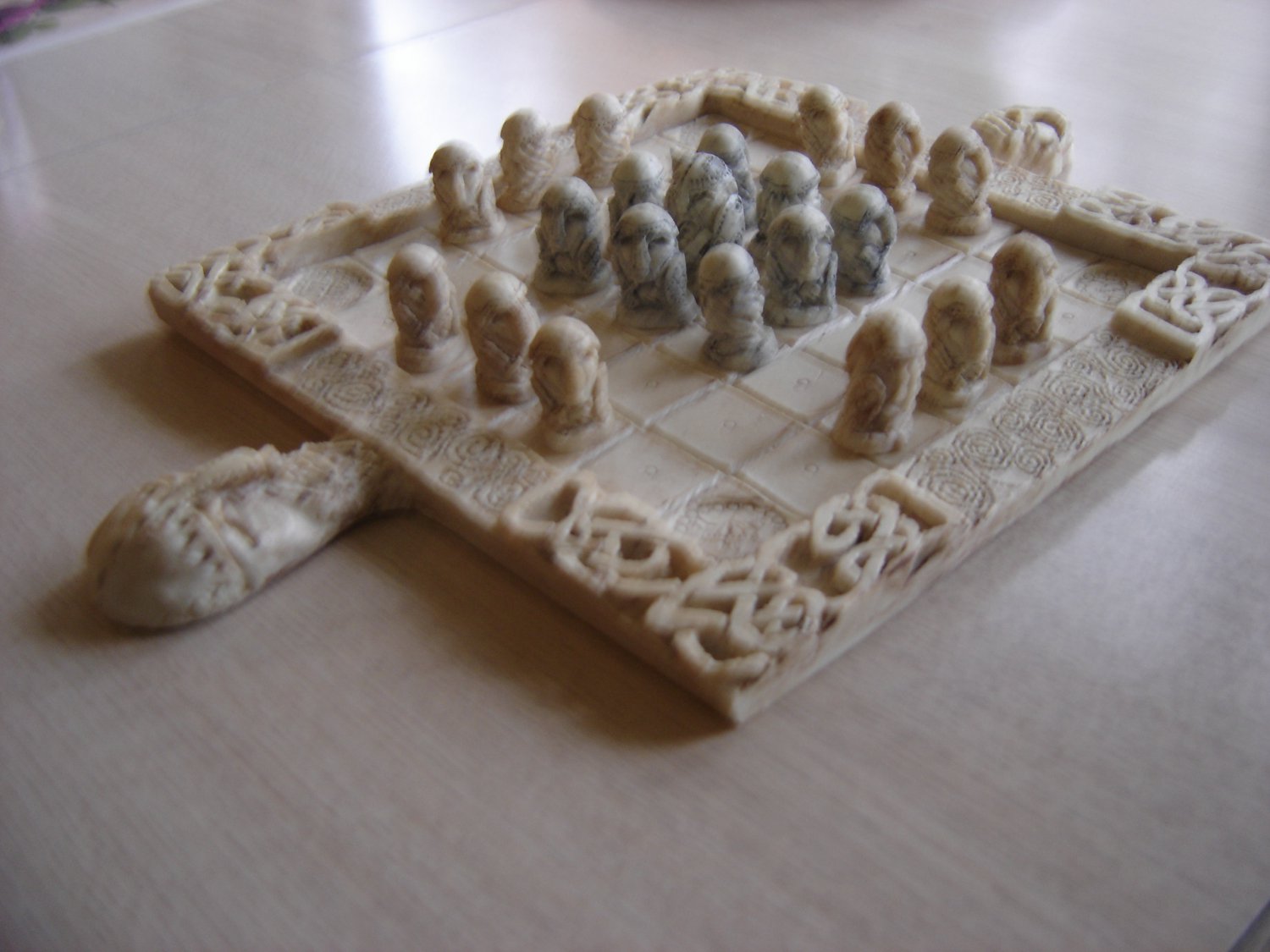 CELTIC CHESS SET by STUDIO O'GAMHNA - HANDMADE IN IRELAND!