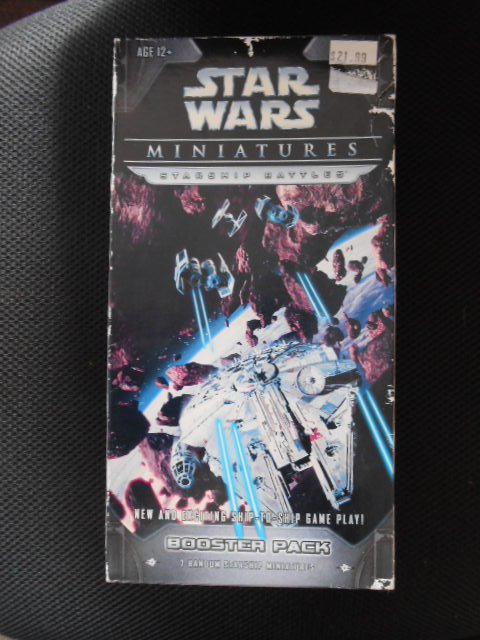 STAR WARS Miniatures STARSHIP BATTLES - Base Set - Booster Pack!