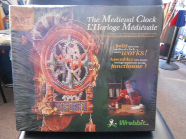 THE MEDIEVAL CLOCK - BUILT ART COLLECTION - by WREBBIT - BUILD YOUR OWN ...