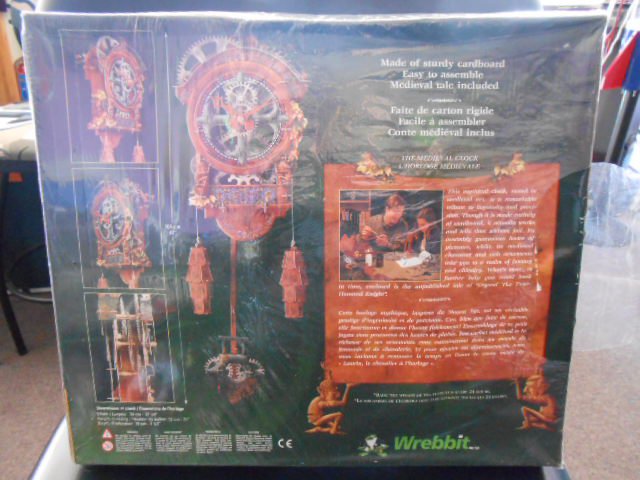 THE MEDIEVAL CLOCK - BUILT ART COLLECTION - by WREBBIT - BUILD YOUR OWN ...